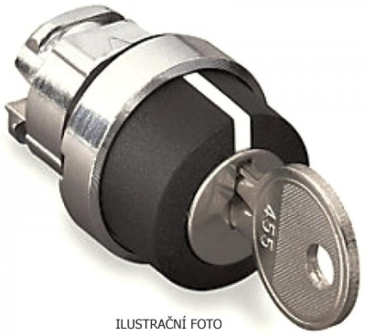 SCHNEIDER HARMONY HLAVICE OTOČ ZB5AG4 2POZ KLÍČ 455 | ELKOV elektro a.s.
