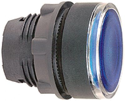 SCHNEIDER HARMONY HLAVICE TLAČ ZB5AW363 PROSVĚT LED LÍC MODRÁ | ELKOV ...