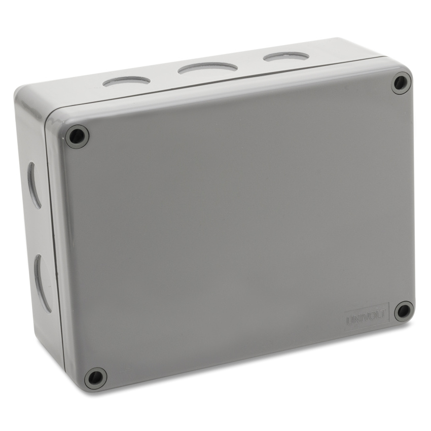 UNIVOLT KRABICE PANCÉŘOVÁ PKG 200 MP ŠEDÁ | ELKOV elektro a.s.