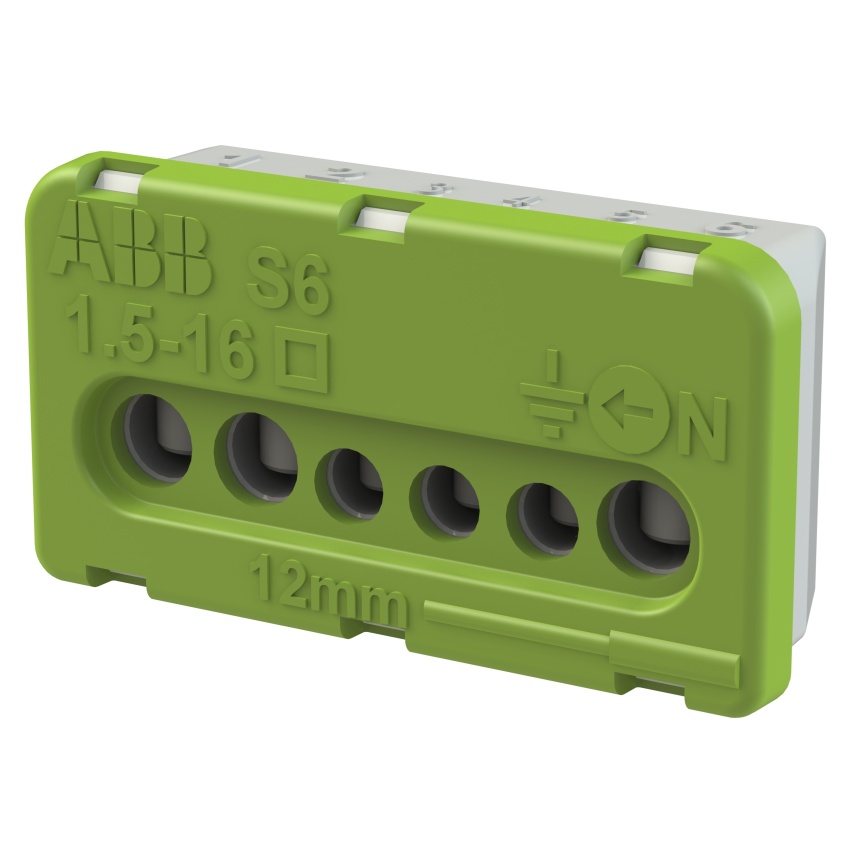 ABB BLOK SVOREK 1SPE007715F0741 SVORKY PE ŠROUB PEK/SO6 3x16mm2+3x6mm2 | ELKOV elektro a.s.