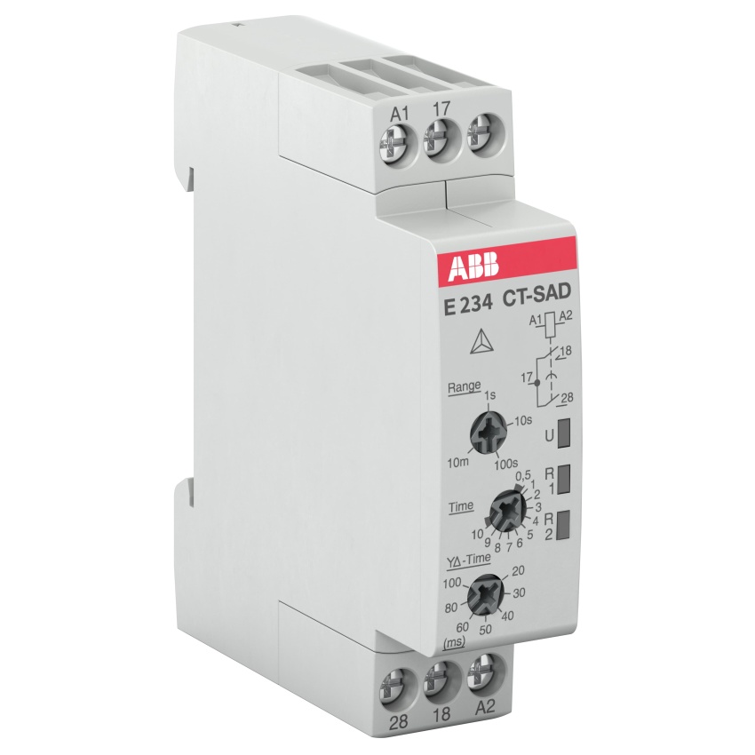 ABB RELÉ CT-SAD.22, HVĚZDA-TROJÚHELNÍK, 24-240VAC, 24-48VDC | ELKOV ...