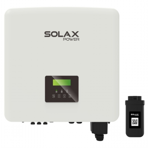 SSY SOLAX MĚNIČ SOLÁRNÍ 3FÁZ. HYBRIDNÍ X3-HYBRID-10.0-D (G4) VČ. POCKET WIFI 3.0 A CT TRAF ...